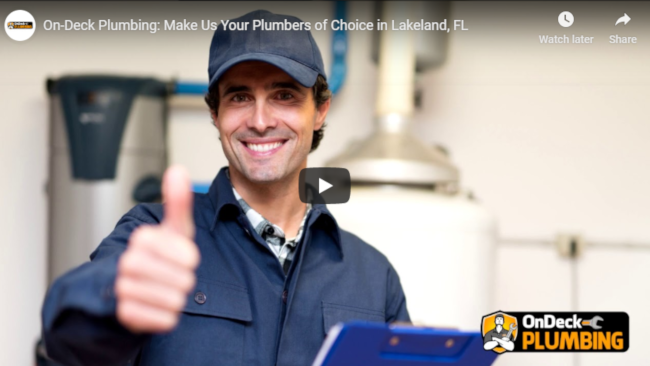 On-Deck Plumbing: Your Trusted Professional Plumbers in Lakeland, FL ...
